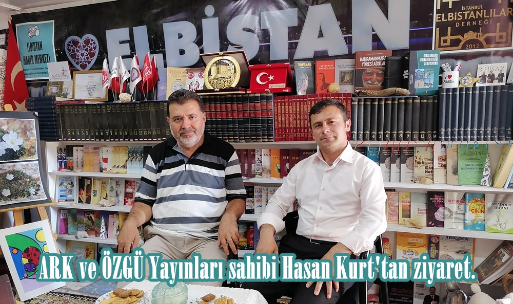 ARK ve ÖZGÜ Yayınları sahibi Hasan Kurt’tan ziyaret. – YARPUZ Edebiyat ...